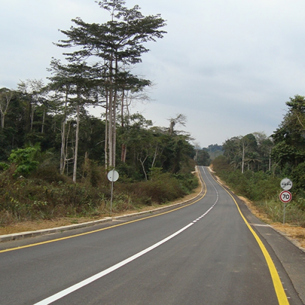 Estradas Nacionais - Cabinda - TECNOVIA