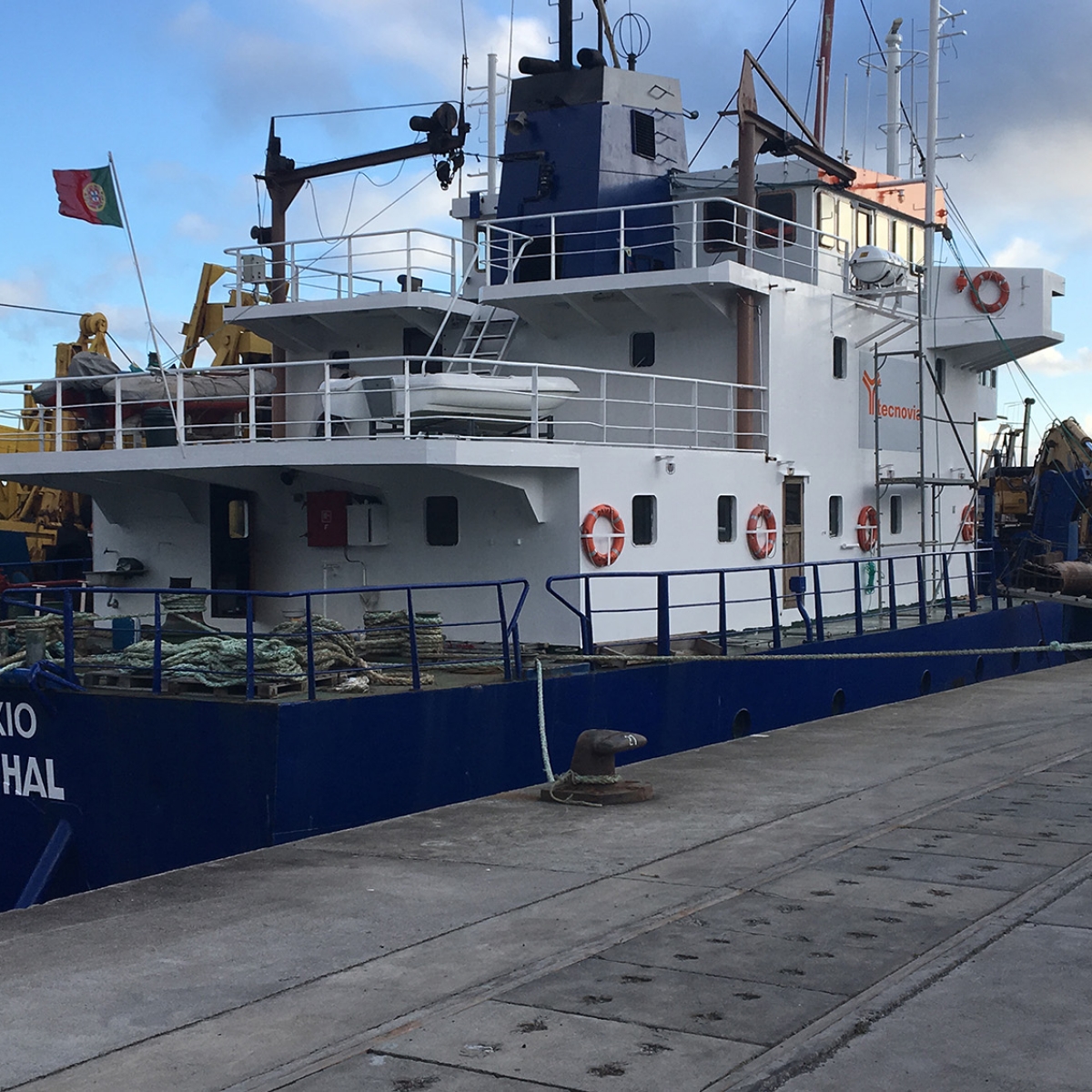 Navio Draga “Baixio” aumenta capacidade da Tecnovia na execução de ...